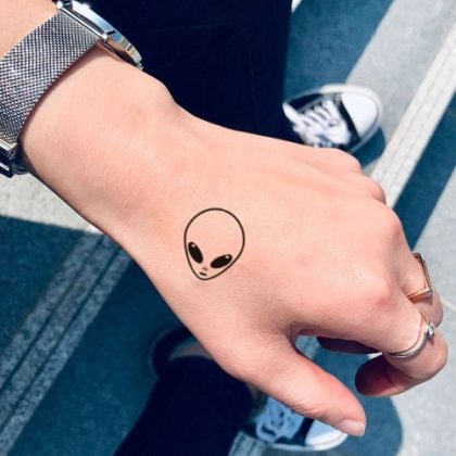 50+ Best Alien Tattoo Design and Ideas - Fresh Land Magazine