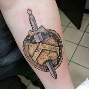 Shield Tattoo Meaning: Symbolism and Design Ideas