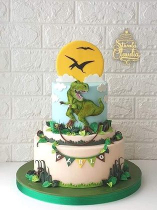 Dinosaur Cake Ideas: 100 + Creative and Fun Designs
